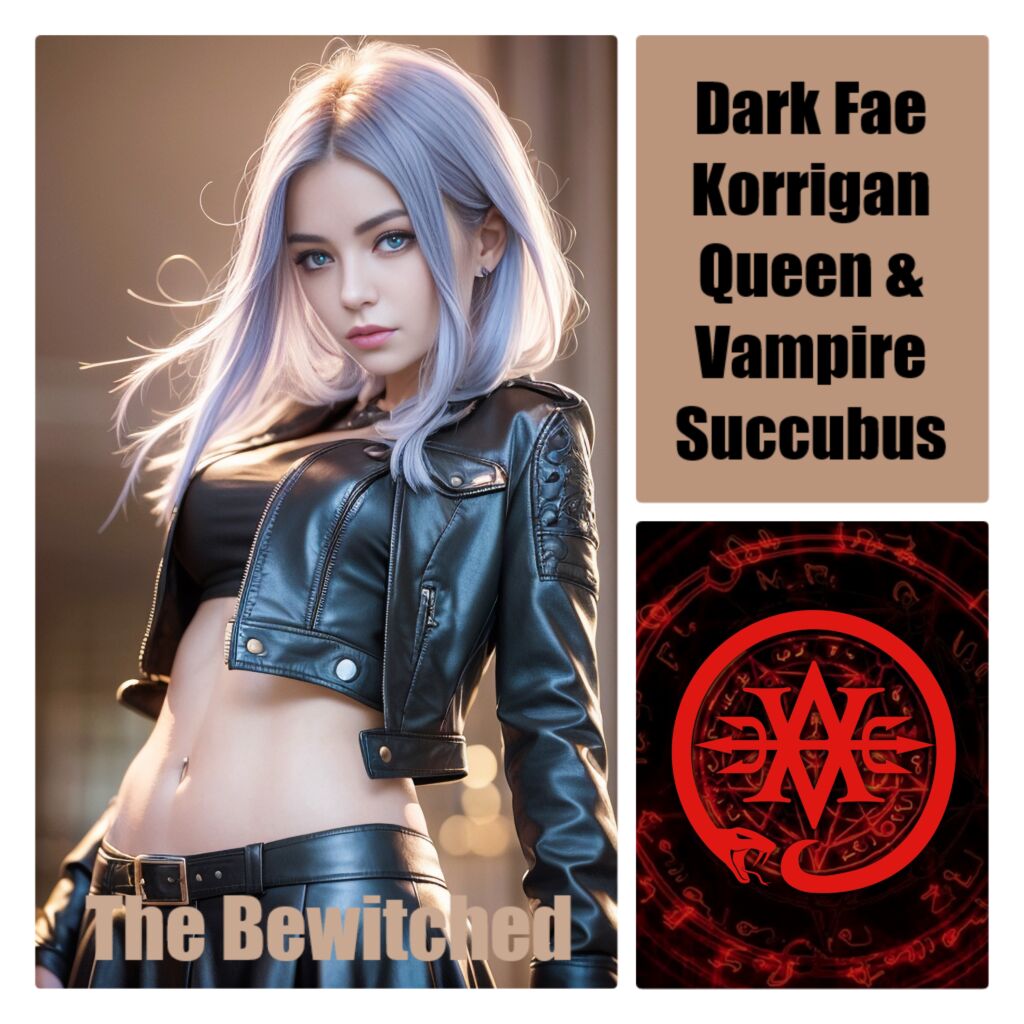 Zedara: A Sexually Corrupted Korrigan Fae Queen from Brittany + Black Hourglass Binding ...